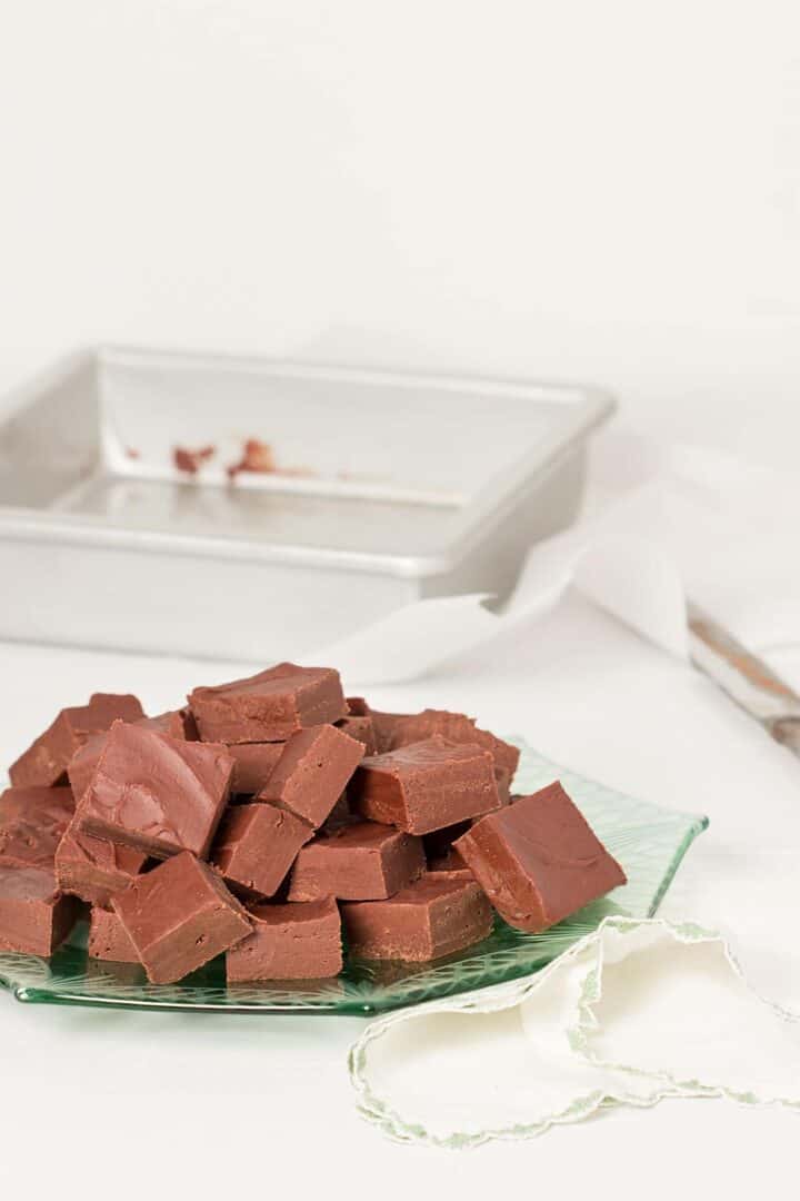 Simple Rich Refrigerator Fudge - Cup of Zest