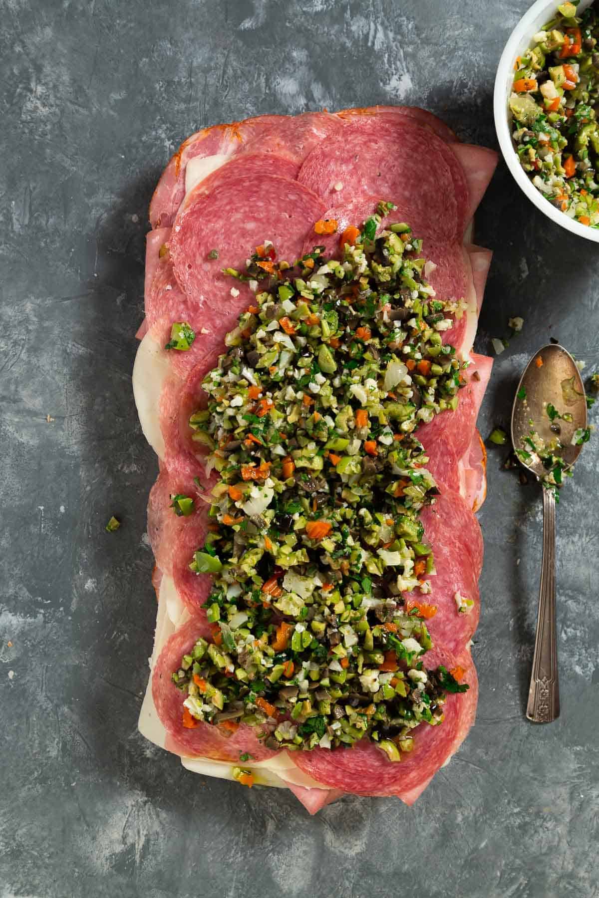 Mini Muffulettas - Cup of Zest