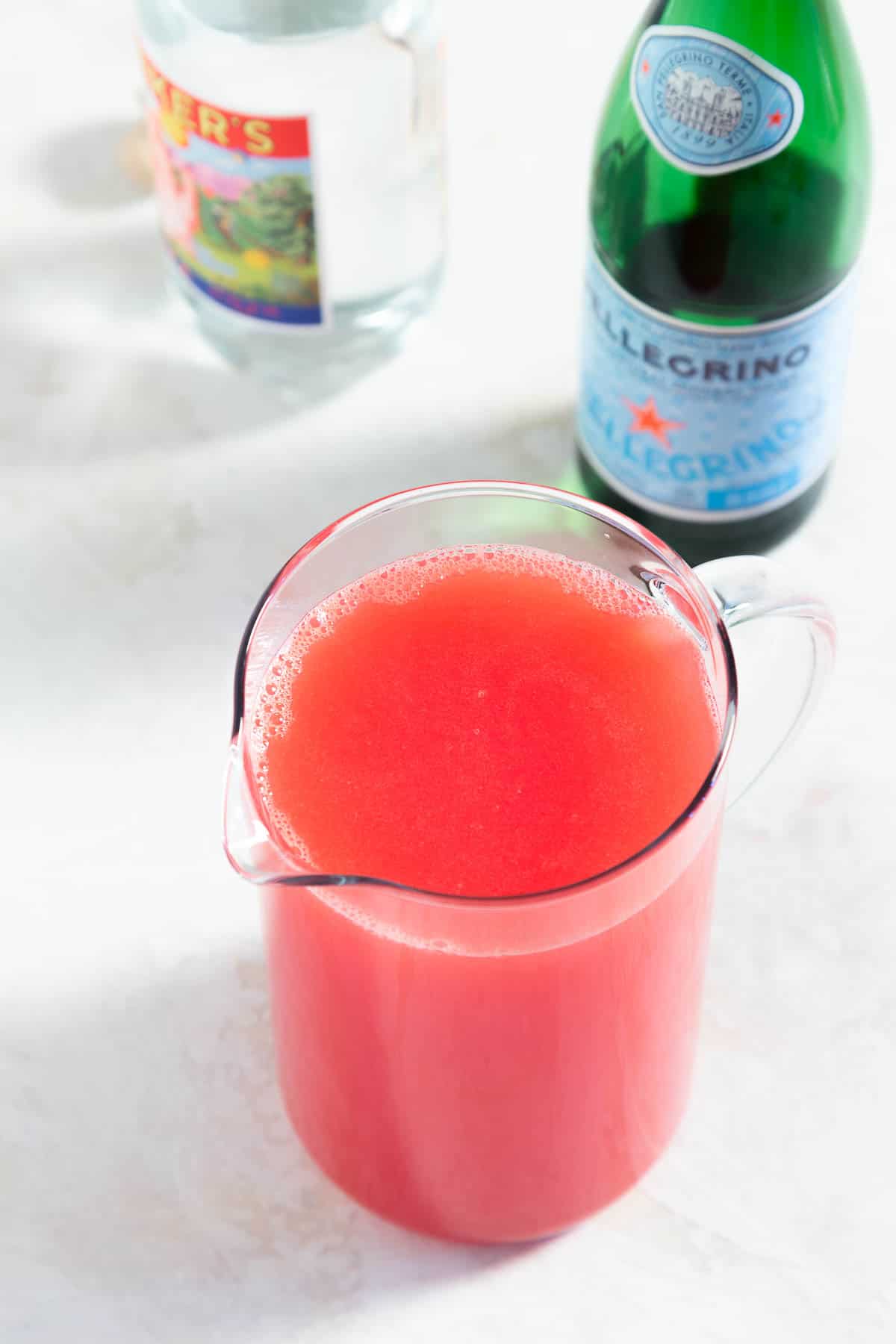 Boozy Watermelon Punch - Cup of Zest
