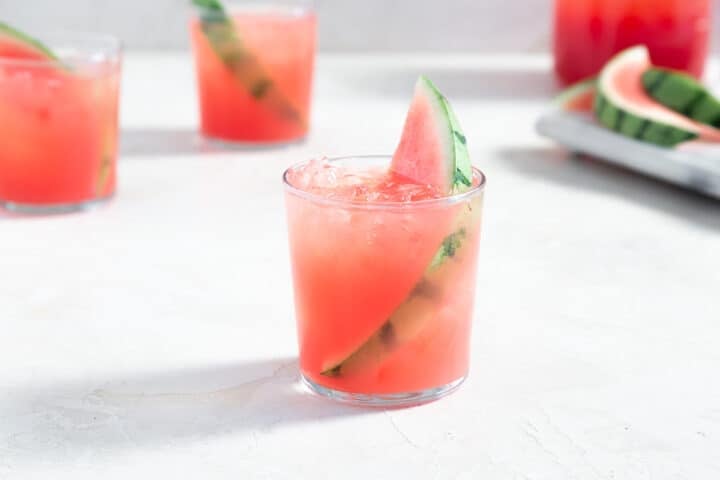 Boozy Watermelon Punch - Cup of Zest