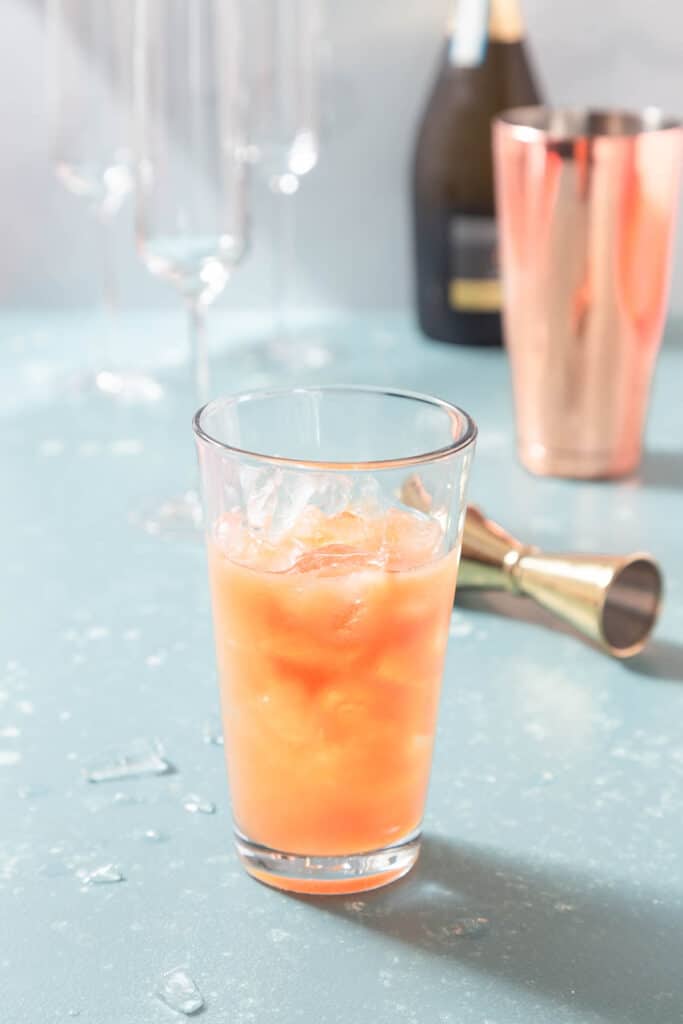 Pear and Gin Prosecco Cocktail Recipe w/ Thyme - Cup of Zest