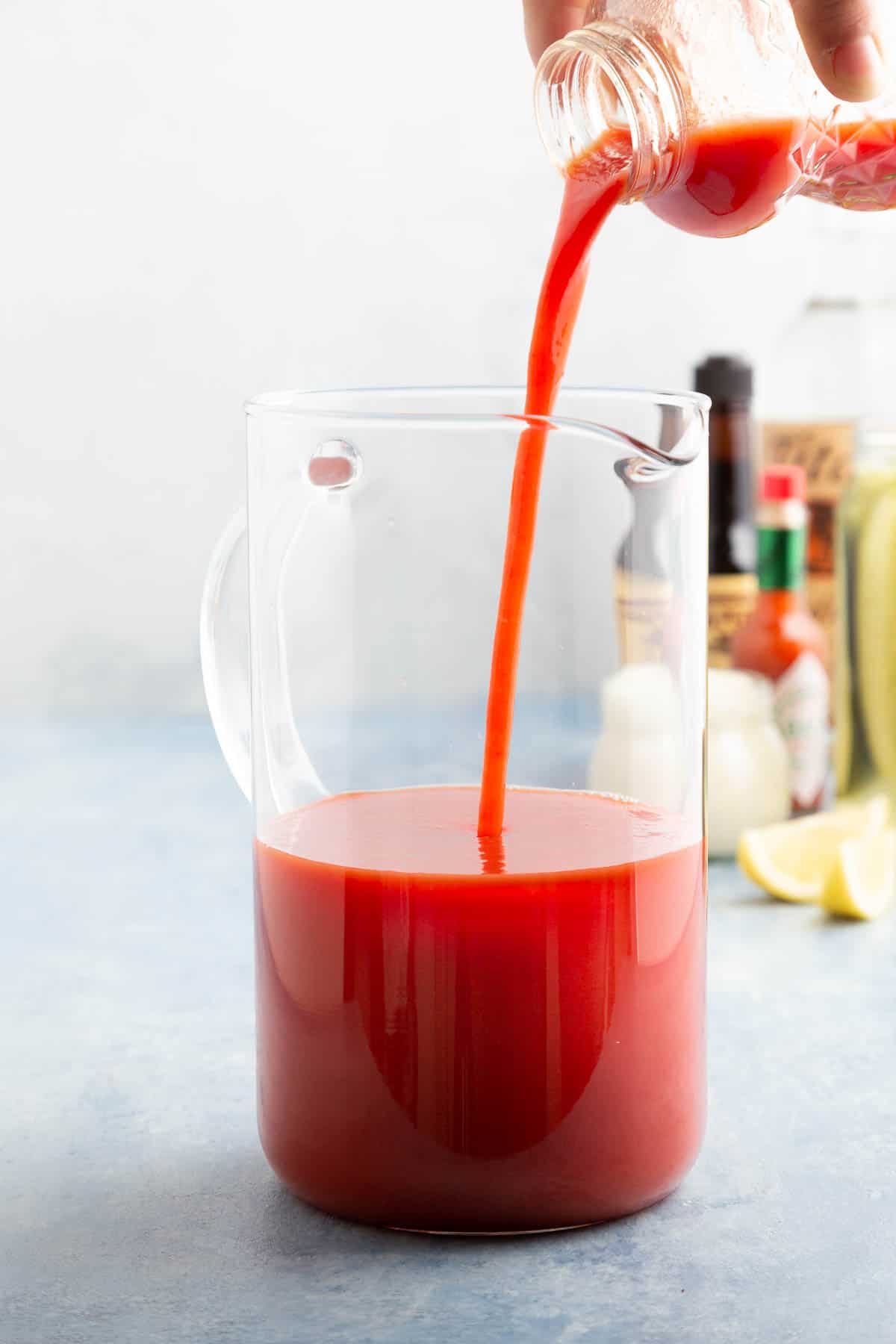 Big Batch Bloody Mary (Easy Pitcher Recipe) - Cup of Zest