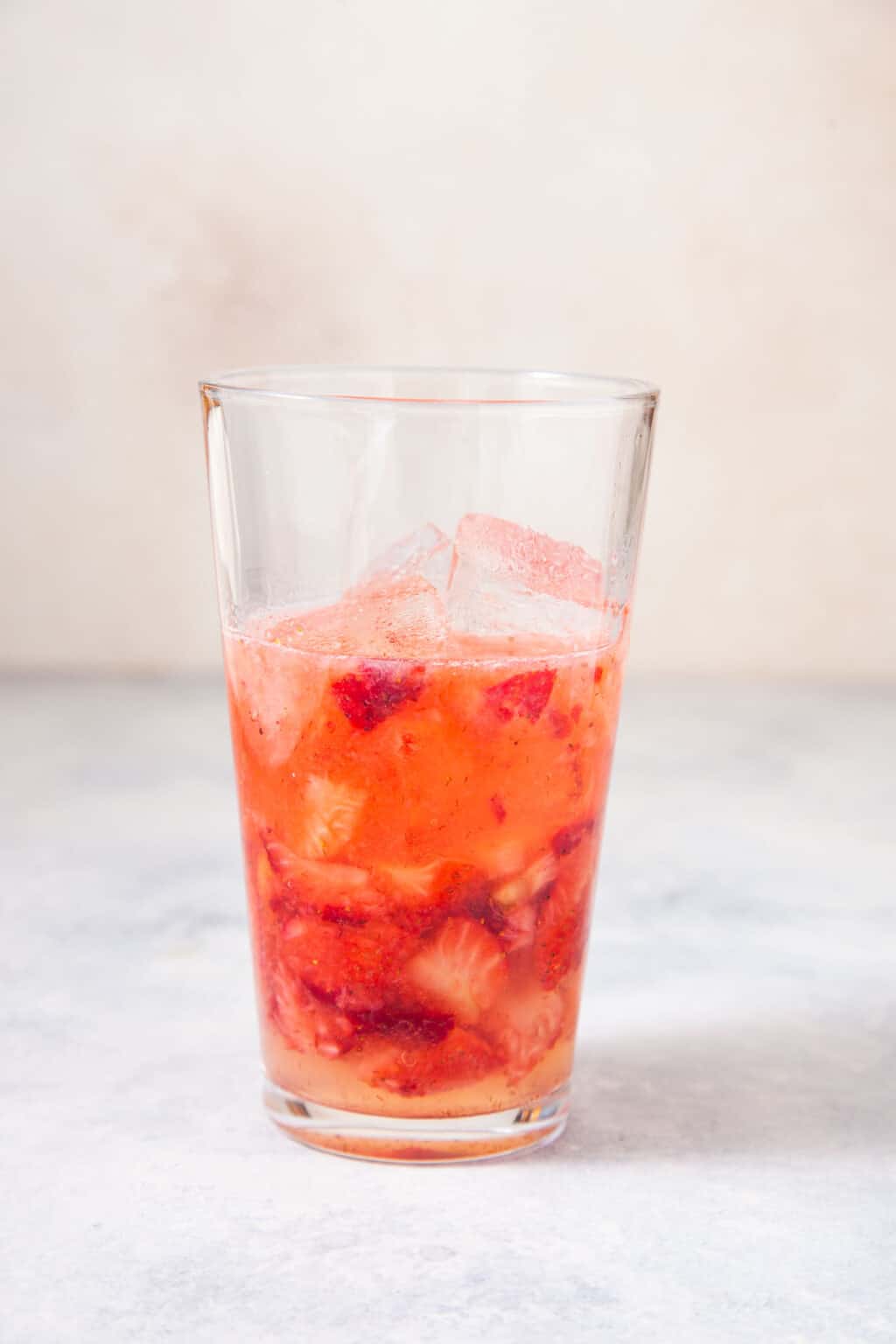 Shaken Strawberry Daiquiri Mocktail - Cup of Zest