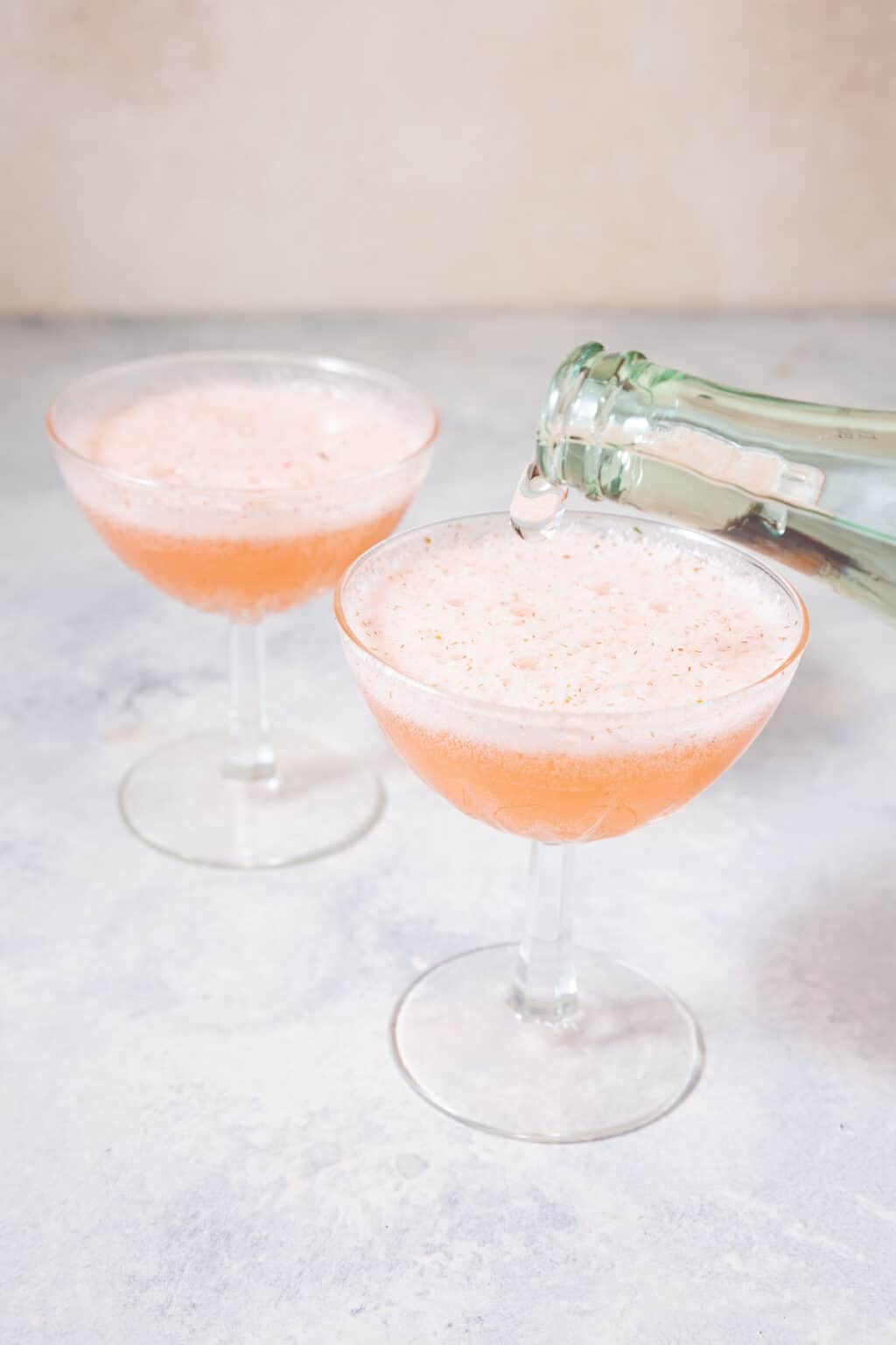 Shaken Strawberry Daiquiri Mocktail - Cup of Zest