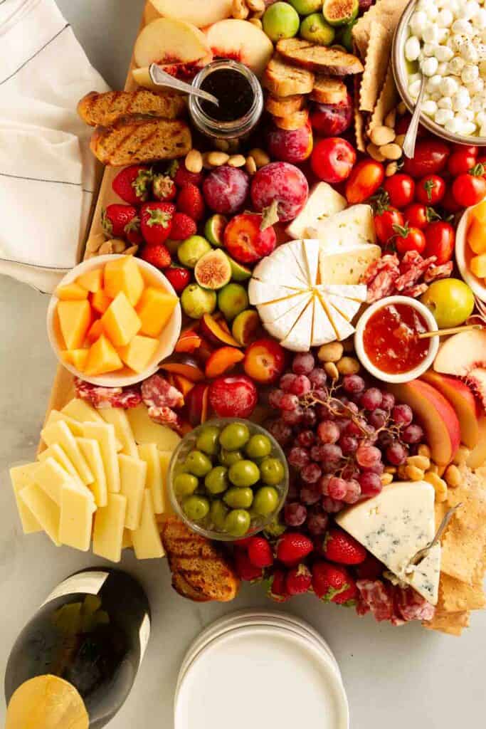 30-Minute Summer Meat and Cheese Board, Step by Step - Cup of Zest
