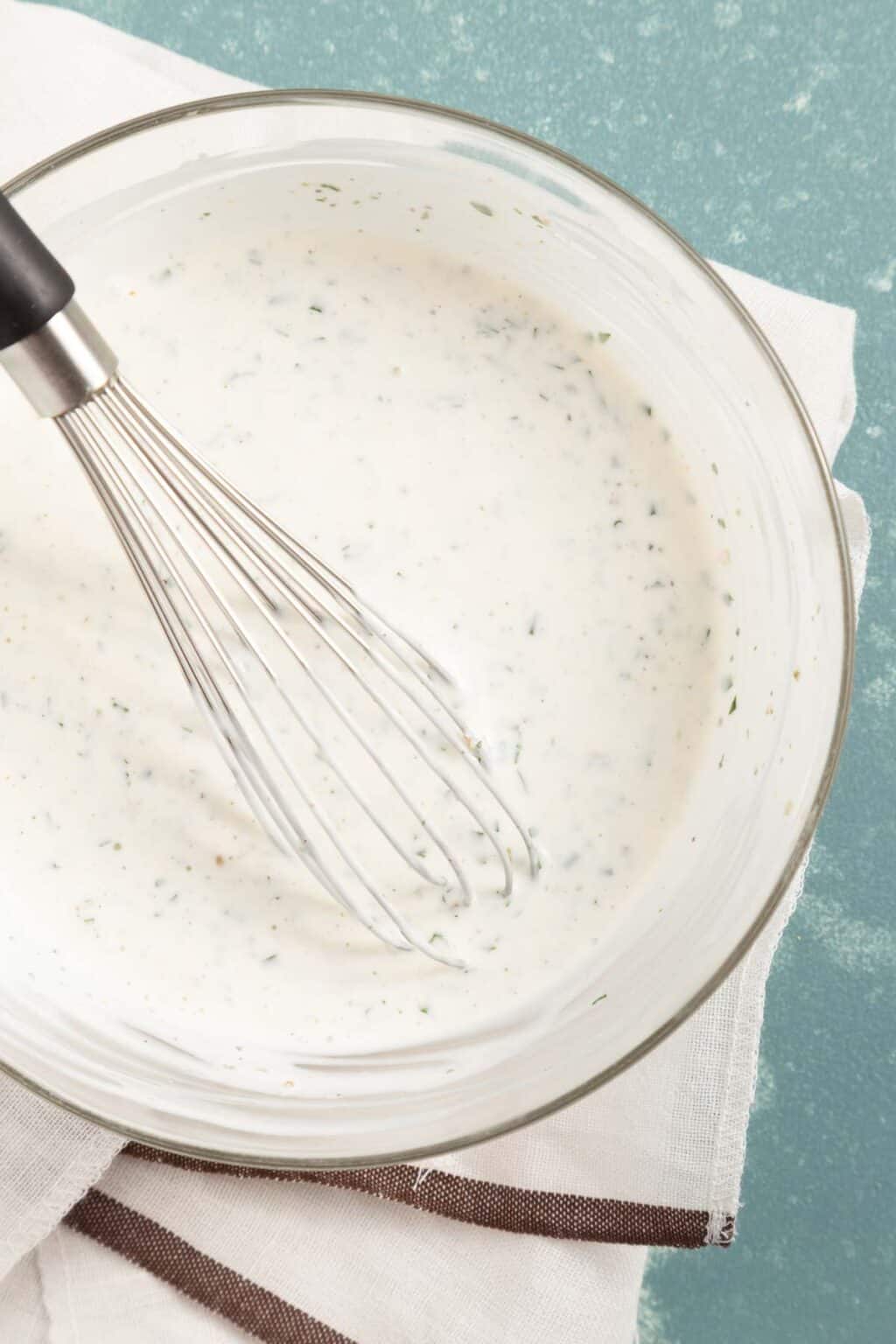 5 Minute Creamy Buttermilk Ranch Dressing - Cup of Zest