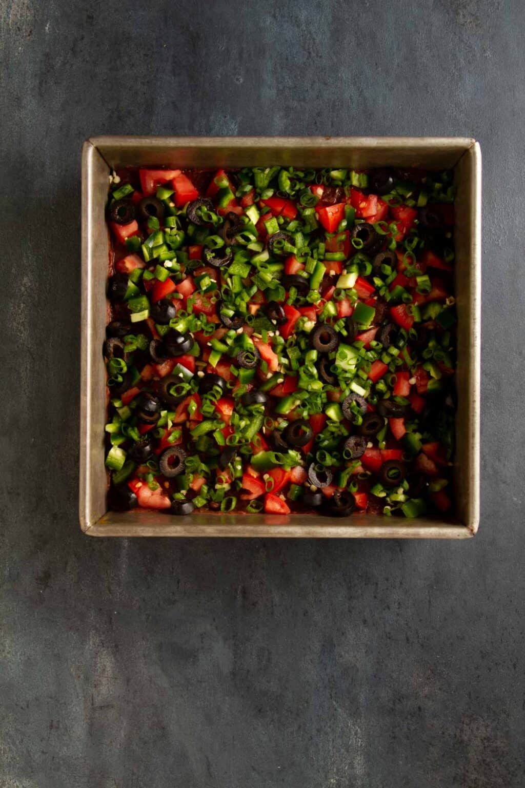 Blood Splatter 7 Layer Dip (Halloween Recipe!) - Cup of Zest