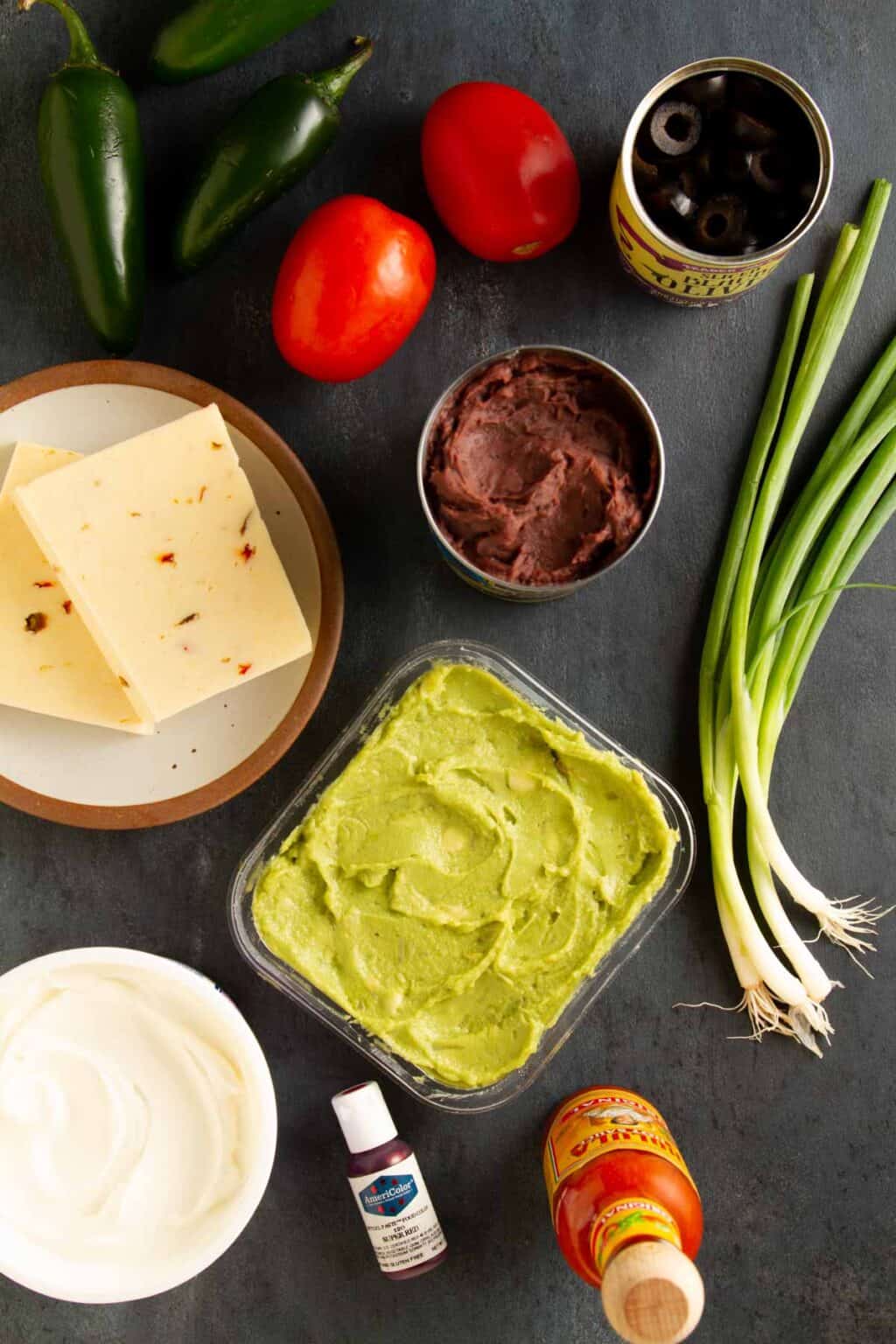 Blood Splatter 7 Layer Dip (Halloween Recipe!) - Cup of Zest